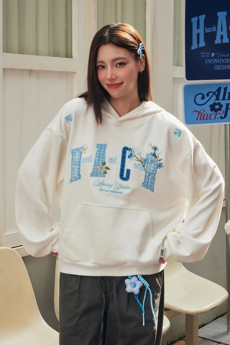 Flower Patchwork Hoodie – Copping Zone