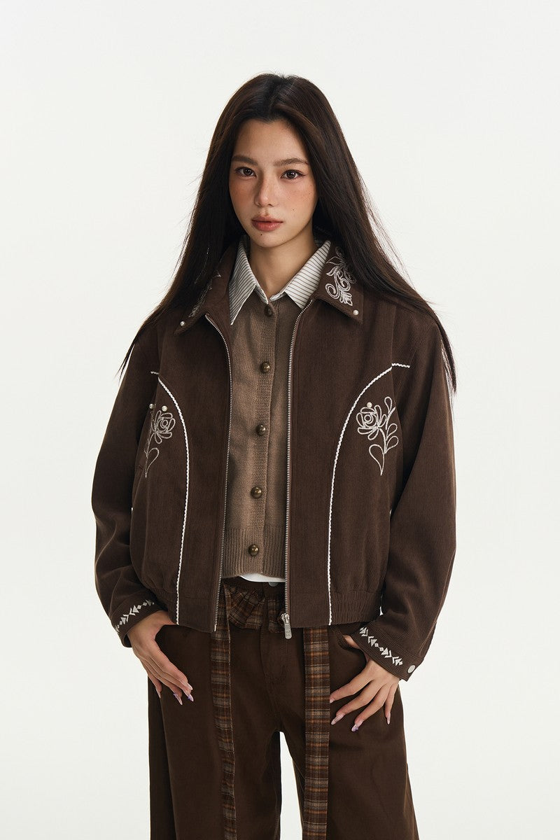 Rose Beaded Patchwork Jacket – Copping Zone