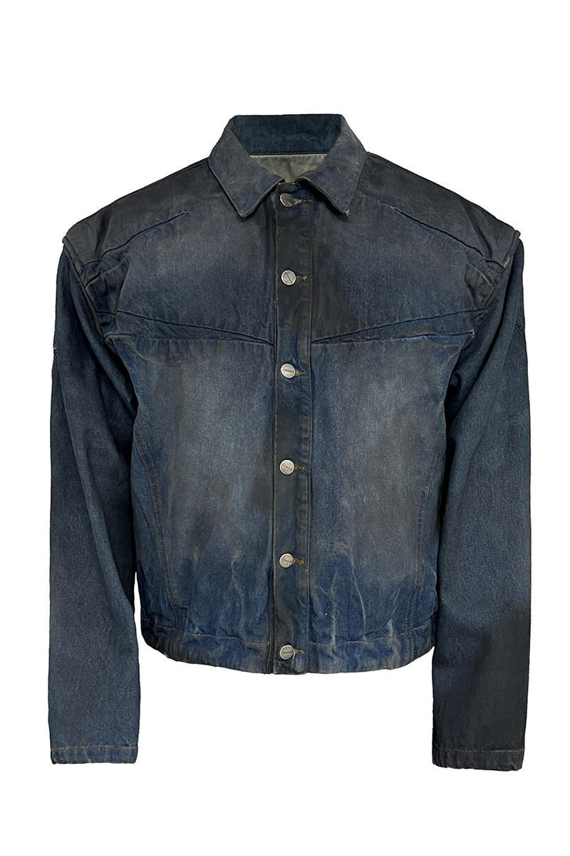 Frost Washed Heavyweight Denim Jacket – Copping Zone