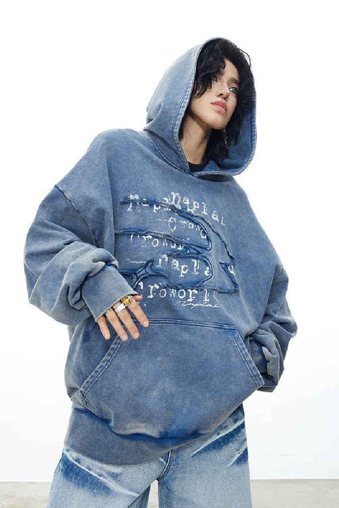Embroidered Logo Hoodie – Copping Zone