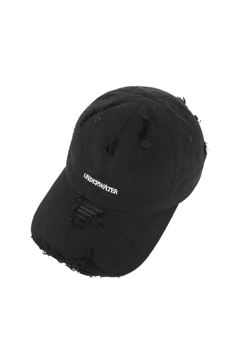 Distressed Washed Baseball Cap - Underwater – Copping Zone