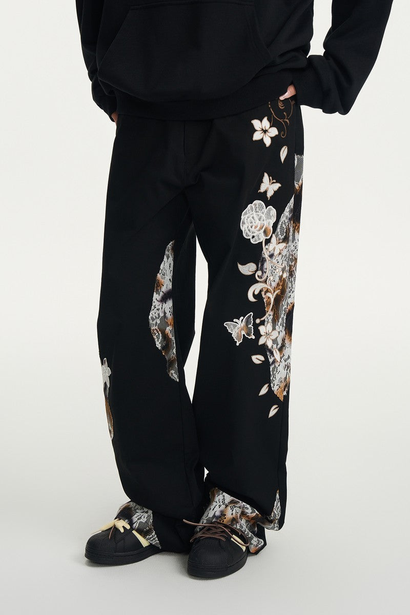 Burnt Lace Twill Logger Pants - Harsh and Cruel – Copping Zone