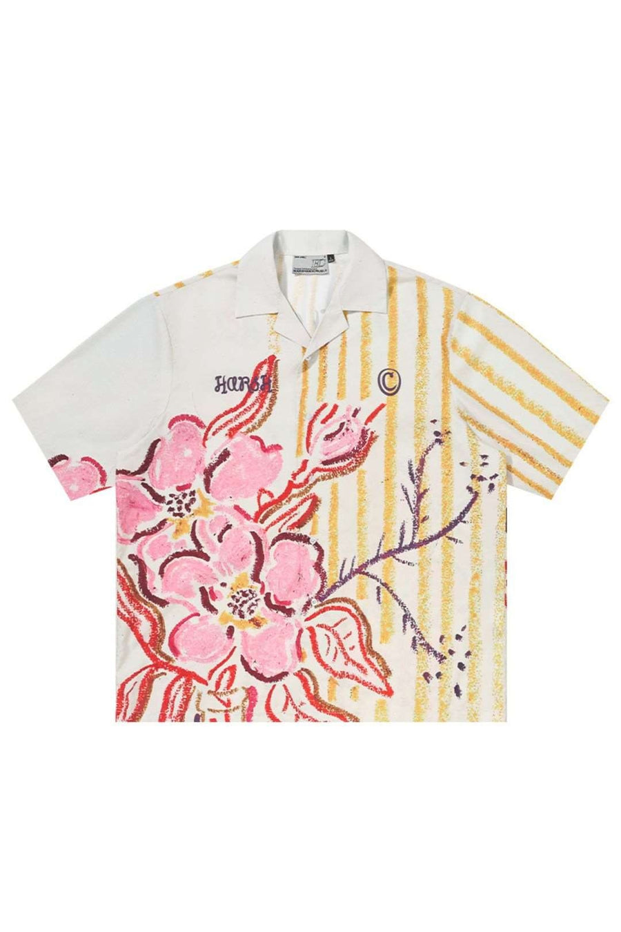 Crayon Drawing Cuban Shirt – Copping Zone