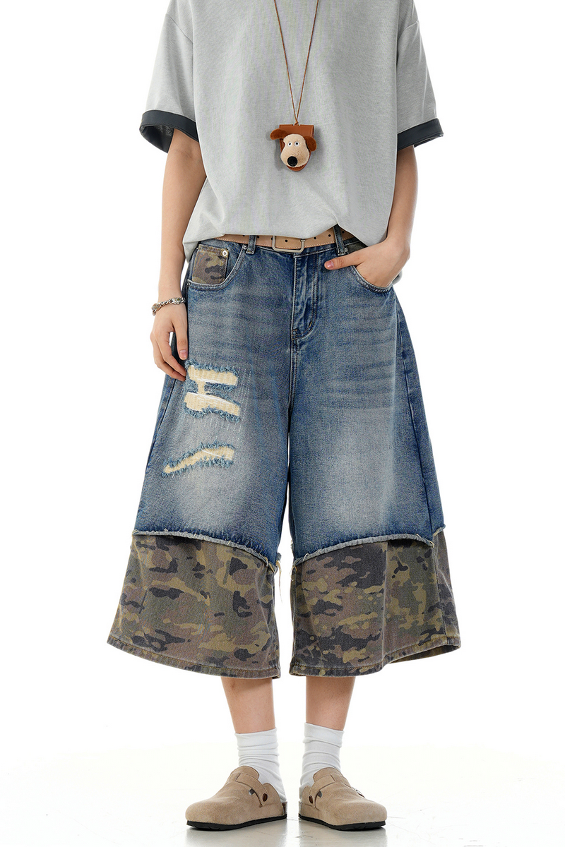 Camo Patch Jorts – Copping Zone