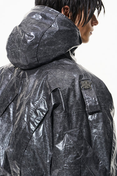 Multi-Flap Hooded Down Jacket - Blind/No Plan – Copping Zone