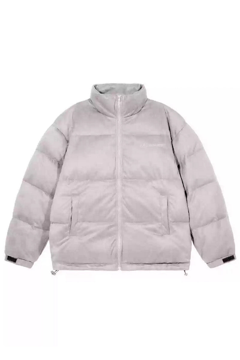 Printed Suede Down Jacket - Killwinner – Copping Zone